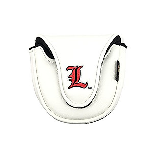 PRG Americas NCAA Louisville Cardinals Soft Felt Liner Putter Cover, One Size, White