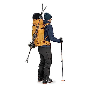 Osprey Soelden 42L Men's Ski and Snowboard Backpack, Black