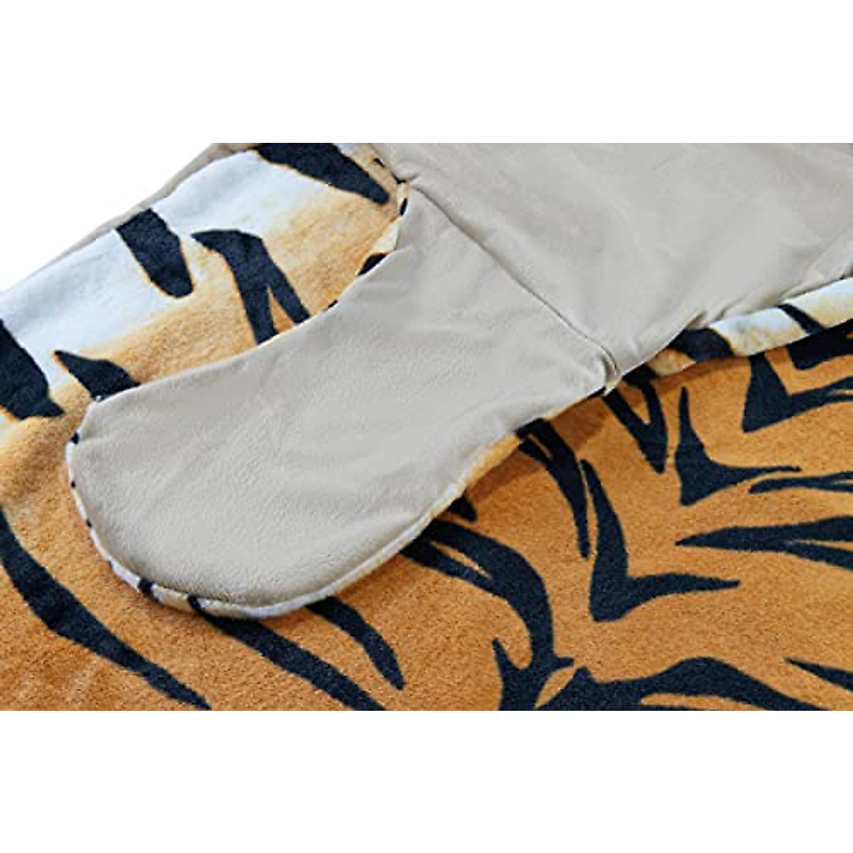 BRUBAKER Huge Brown Tiger Rug 72x42 Inch