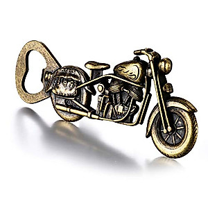 Beer Gifts for Men Dad Boyfriend Husband, Fathers Day, Gifts from Daughter Son Motorcycle Bottle Opener, Birthday Bikers Presents for Him Grandpa