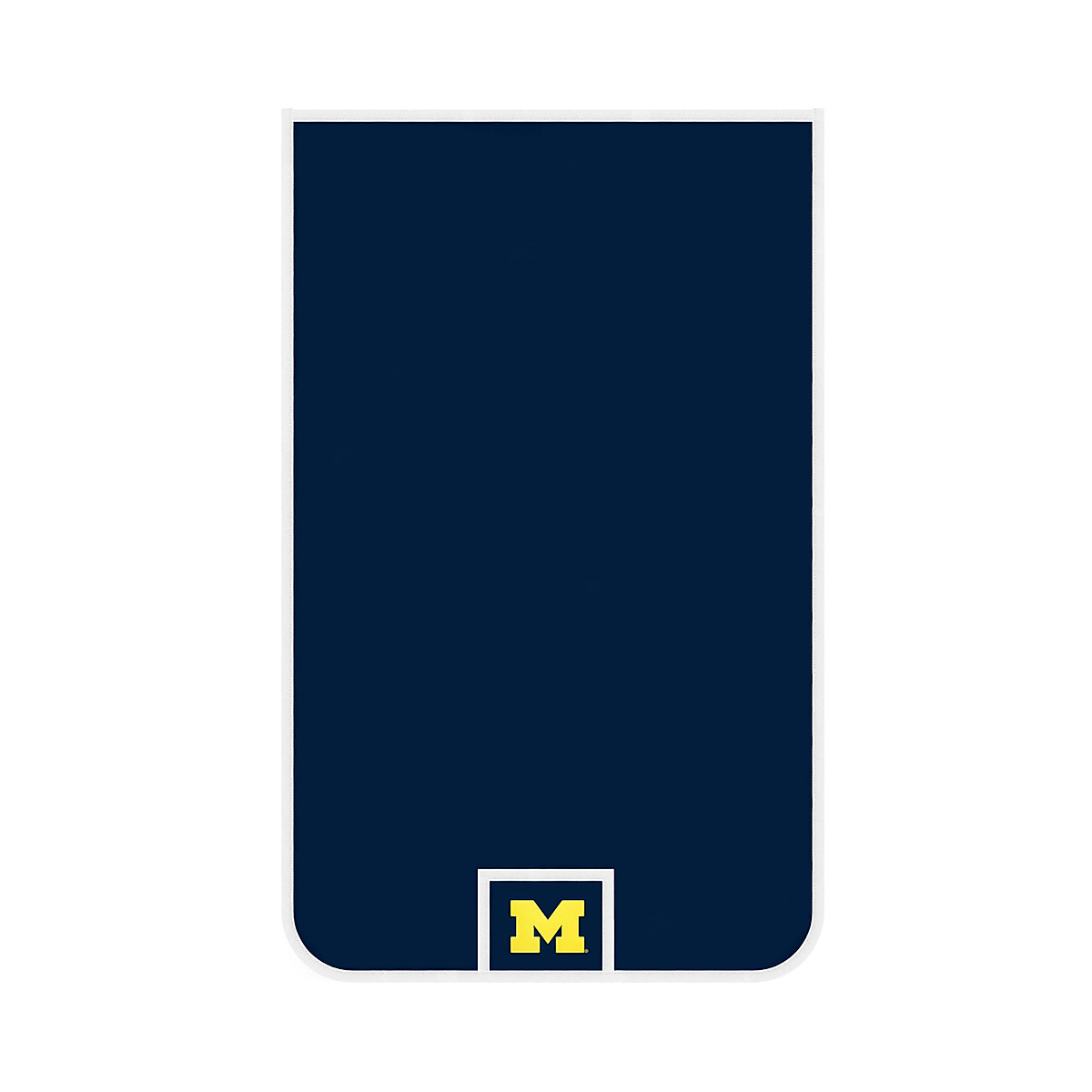 Creative Knitwear Diaper Tote Bag, Large Multi-Purpose Bag with Changing Pad, Michigan Wolverines Logo, Navy/Gold