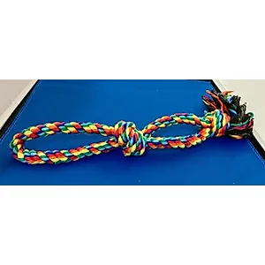 Dog Chew Toys, Set of 4 Dog Rope Toys for Aggressive Chewers, Dog Toys with Safe Material, for Playtime and Teeth Cleaning