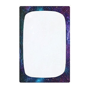 Kigai Galaxy Star Stretchy Fitted Crib Sheets Soft and Breathable Portable Crib Mattress Topper for Boys and Girls 28x52 in