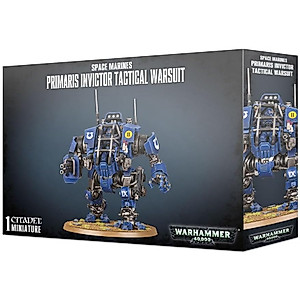 Games Workshop Warhammer 40k - Space Marine Primaris Invictor Tactical Warsuit 48-98 Black