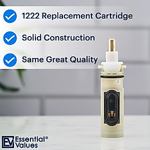 1222 Replacement Cartridge – Aftermarket Replacement Compatible with One-Handle Posi-Temp Faucets & Moen Tub Shower | Durable Brass & Plastic