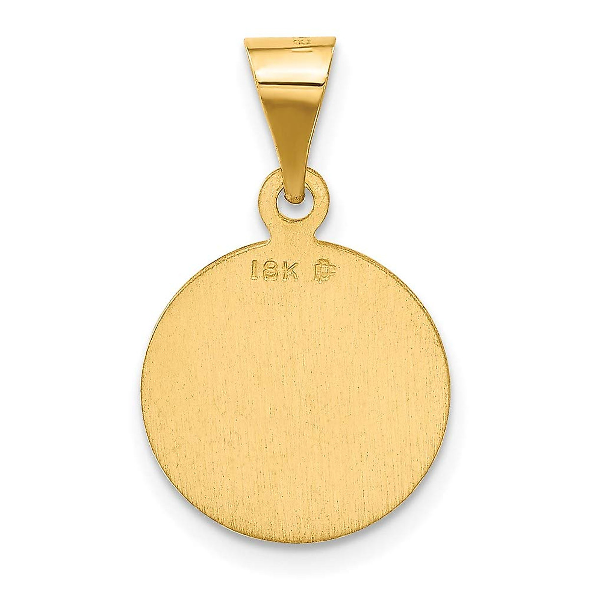 18k Our Lady of Perpetual Help Medal Pendant Q18XR46