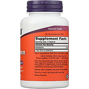 Now Foods Melatonin 3mg 180 Caps