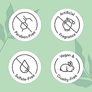 Rael Face Wash, Miracle Clear Exfoliating Cleanser - Face Cleanser for Oily and Acne Prone Skin, Gentle Facial Cleanser, Hydrating, w/Succinic Acid & Minerice, Vegan, Cruelty Free (5.1 fl. oz)