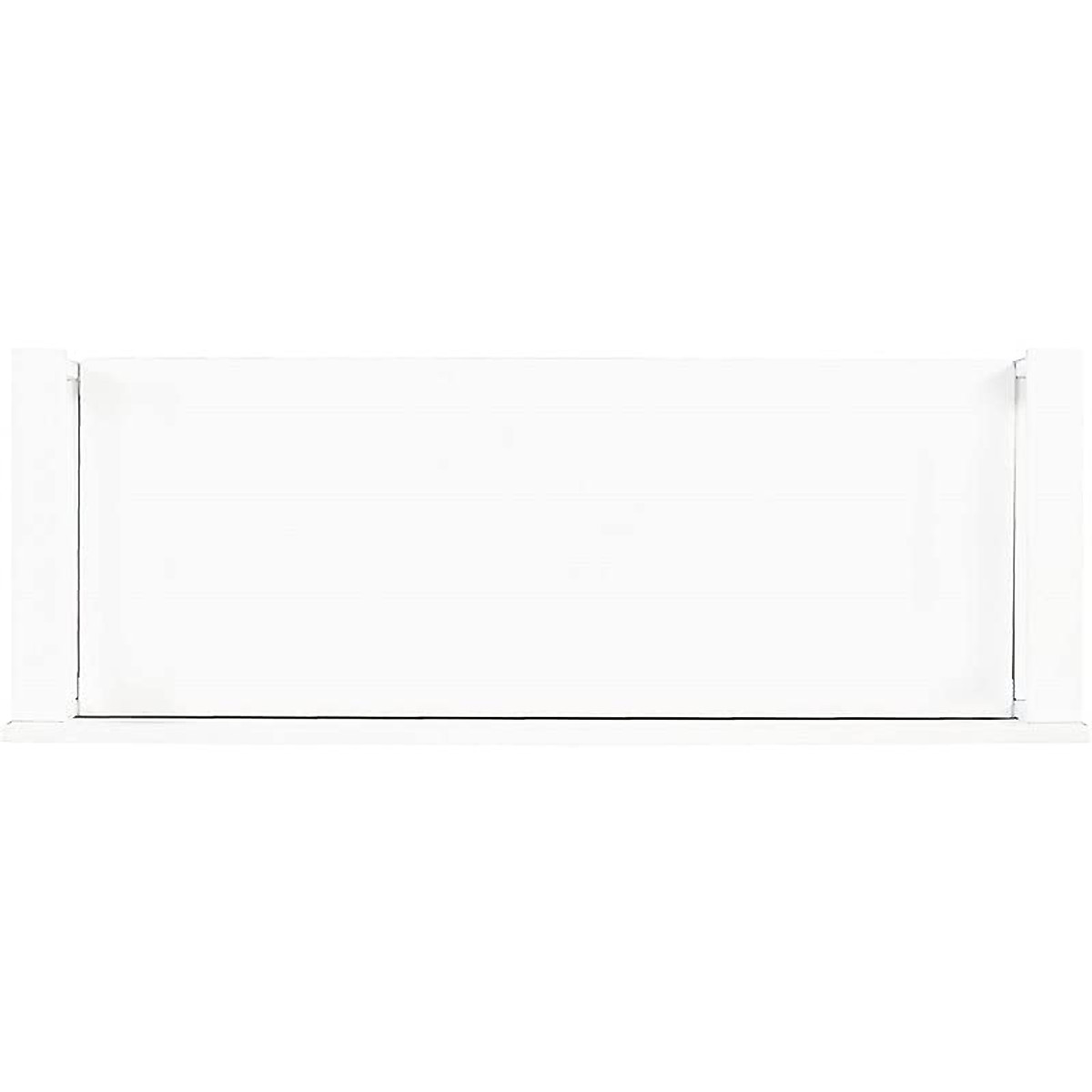 Pemberly Row Entryway Storage Bench in White with Flip-top Lid