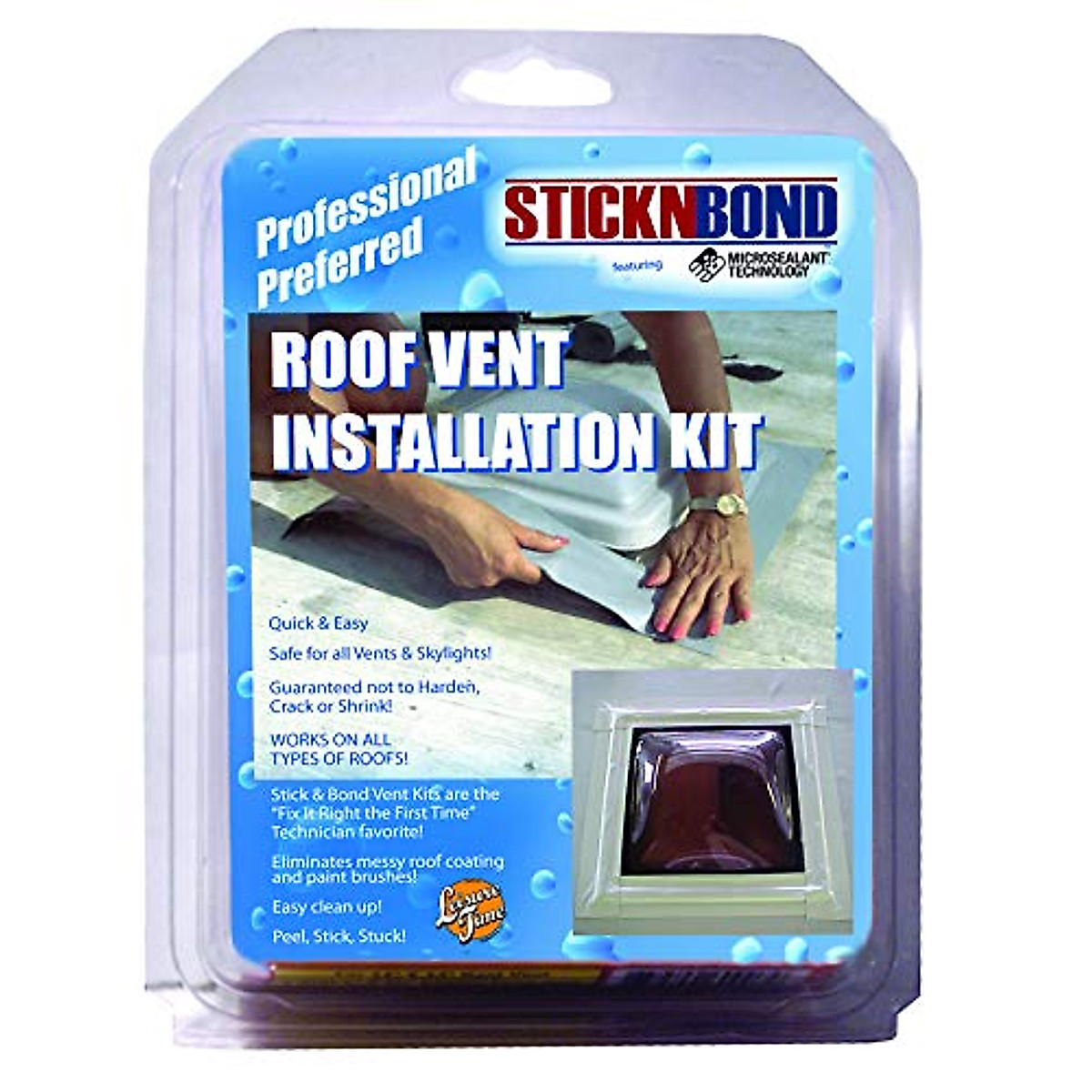 Leisure Time 60021 White 4" x 60" UV Patch Roll