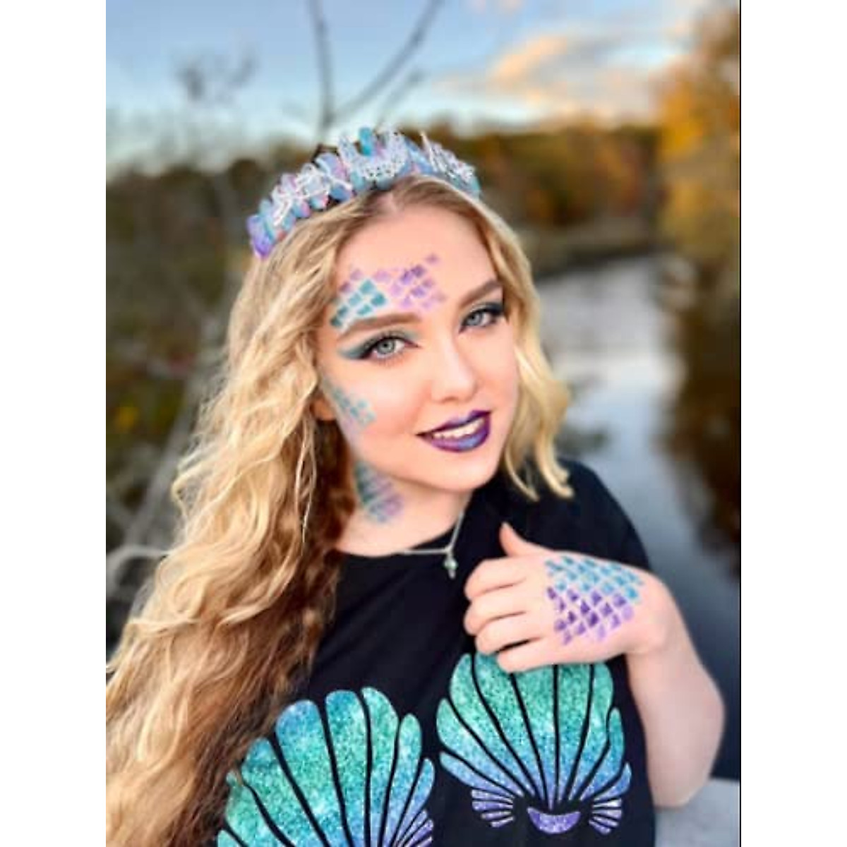 Zivyes Moon Goddess Crown Raw Crystal Quartz Tiara Mermaid Crown Wedding Fairy Rave Headpiece Festival Headband