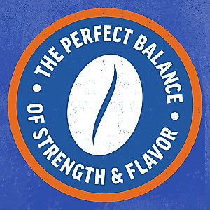 Maxwell House Half Caff Medium Roast Ground Coffee with 1/2 the Caffeine (2 ct Pack, 25.6 oz Canisters)