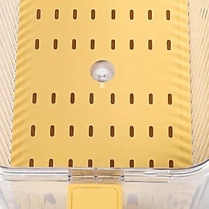 Box Food Containers Kitchen Fresh Container Fridge Toast Canister Toast Containers for Fridge Bread Storage Keeper Fridge Sealing Case Bread Holder Fruit Plastic Kitchen Supplies