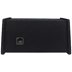 Rockville RV12.2B 1200W Dual 12" Car Subwoofer Enclosure+Mono Amplifier+Amp Kit