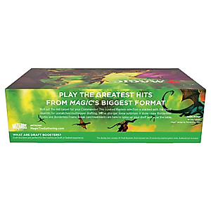 Magic: The Gathering Commander Masters Draft Booster Box - 24 Packs (480 Cards)