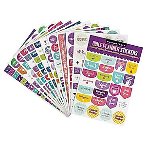 Essentials Planner Stickers - Bible (Set of 450 Stickers)
