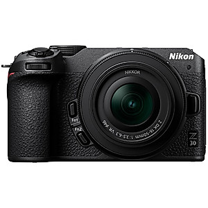 Nikon 1749Q Z 30 Mirrorless Camera w/NIKKOR Z DX 16-50mm f/3.5-6.3 VR Lens Kit (Renewed)