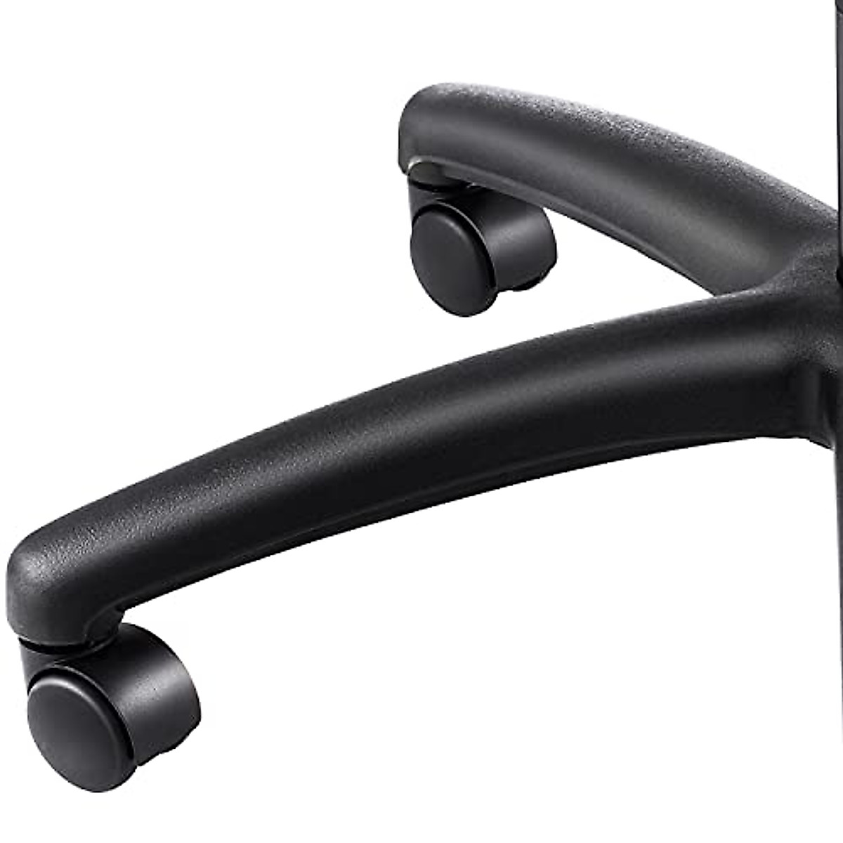 Hihone Office Chair Base, 330lbs Replacement Swivel Chair Base with Bottom Plate Base Cylinder and 5 Casters, Tilt Style Chair Base with Rolling Wheels Height Adjustable, 28" Office Chair Base