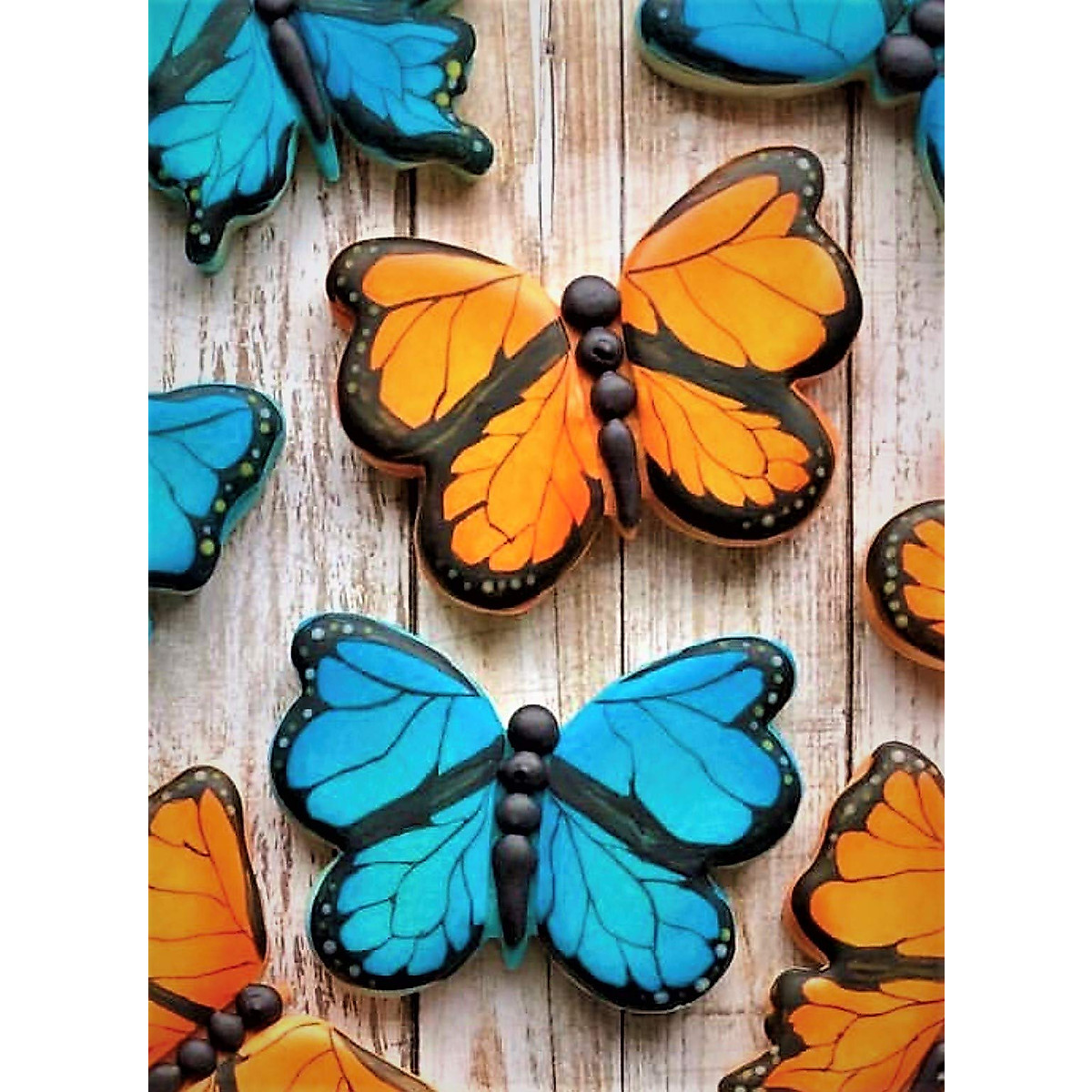 Small Butterfly/Moth Cookie Cutter, 3" Made in USA by Ann Clark