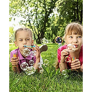 TOY Life 32 Bubble Party Favors for Kids 4-8 Bubble Maker Kids Goodie Bags Stuffer Bulk Prizes Assortment for Kids Bubbles Wand Wedding Fiesta Birthday Bulk Easter Basket Stuffers for Kids