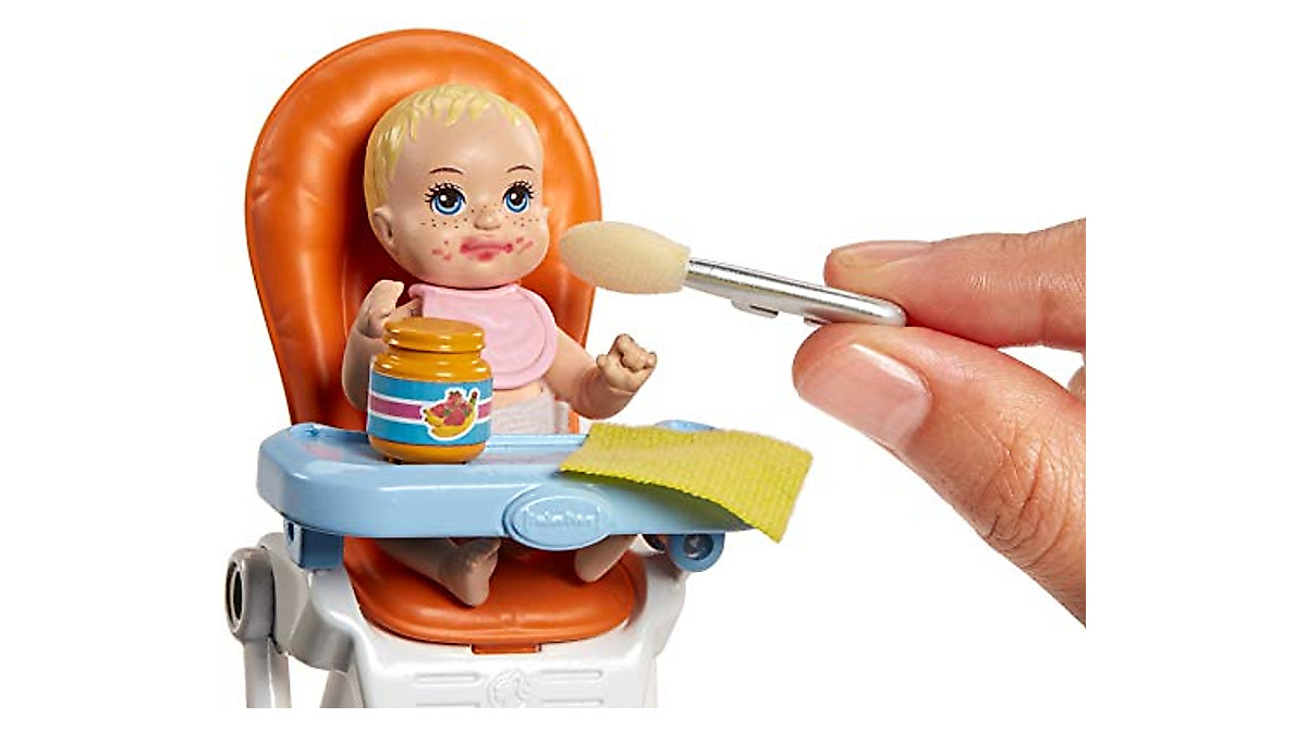 Barbie Babysitting Playset for Kids Aged 3-7