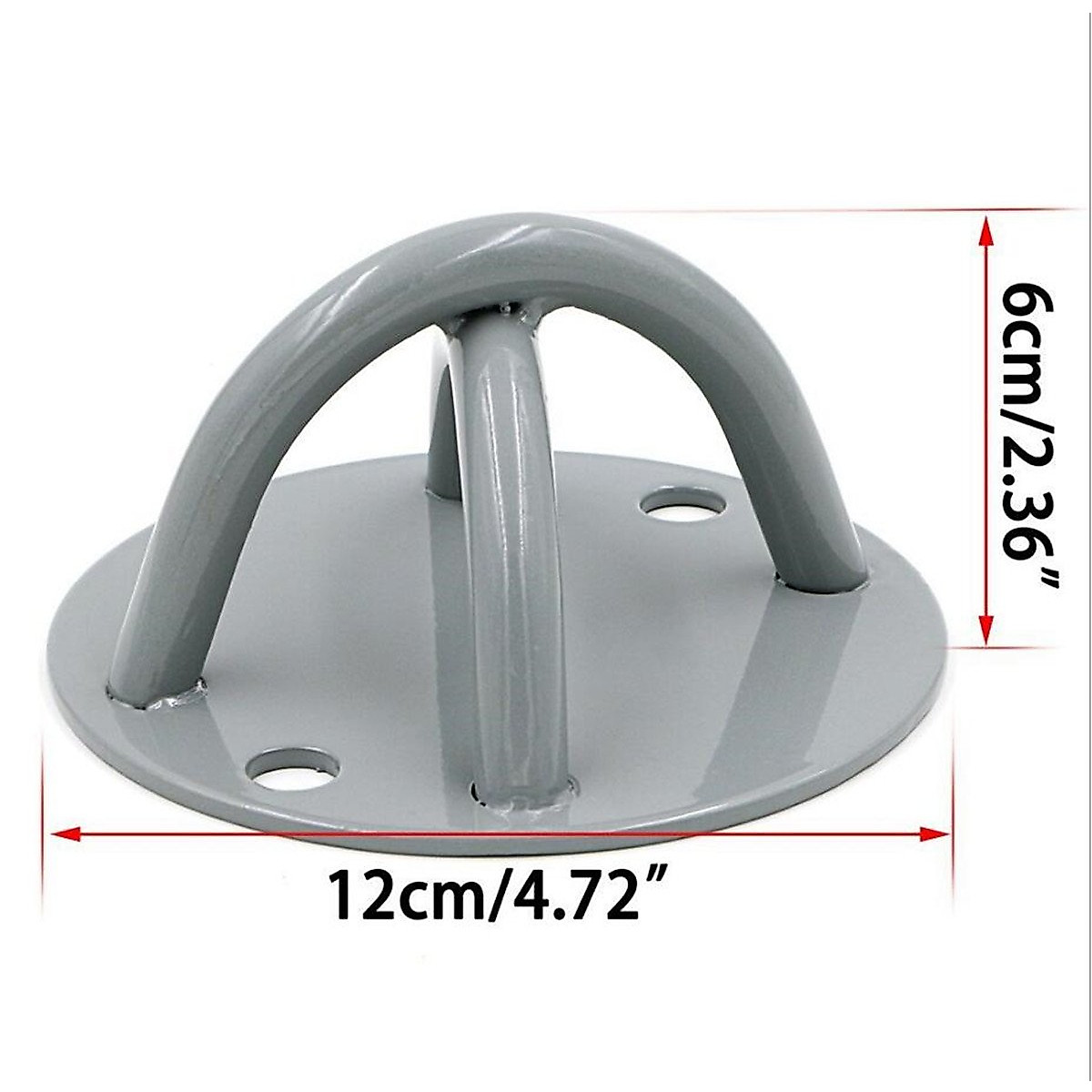 Wall Mount Bracket for TRX Suspension Straps Aerial Yoga Swing &Hammock Resistance Band Gym Sports Training Olympic Gymnastic Rings Boxing Equipment Battle Rope