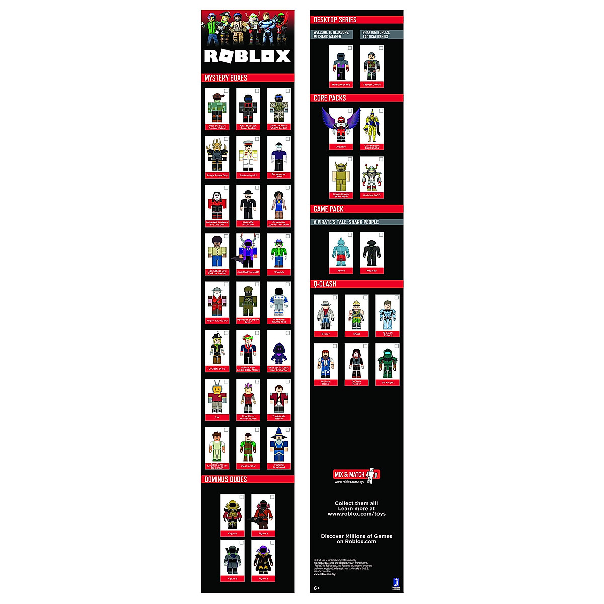 Roblox Action Collection - Series 7 Mystery Figure 1 -Pack [Includes 1 Exclusive Virtual Items]