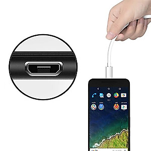 MATEIN Micro USB Cable, 10 FT 3 Pack Extra Long Sturdy Android Charger Cable, Fast Charging Cable Cord Fit for PS4 Controller, Android, Samsung Galaxy S7 J3 J7, Xbox, White