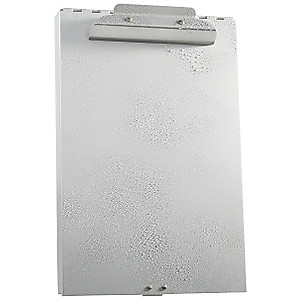 Amazon Basics Metal Clipboard with 2 Compartments and Interior 250 Sheet Paper Storage, 14.09 x 9.21 x 2.6 Inches