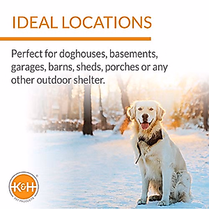 K&H Pet Products Lectro-Soft Outdoor Heated Pad Replacement Cover Fleece Medium 19 X 24 Inches