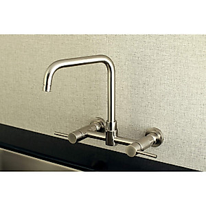 Kingston Brass KS8168DL Concord Kitchen Faucet, Brushed Nickel