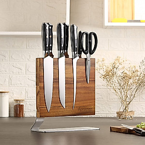 Knife Block Magnetic - Magnetic Knife Holders - Magnetic Knife Block - Magnetic Knife Stand - Knives Holder - Magnetic Knife - Universal Knife Block