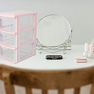 Alipis Plastic Storage Bins Desktop Storage Drawer plastic desk drawers plastic storage drawers drawer box unit Cosmetic Makeup Organizer Drawer Organizer