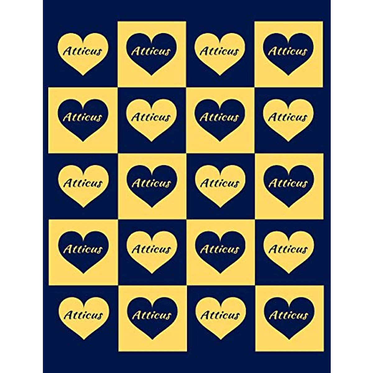 ATTICUS: Beautiful Atticus Present - Perfect Personalized Atticus Gift (Atticus Notebook / Atticus Journal)