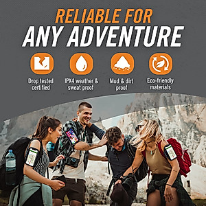 Armpocket X Arm Band, Cell Phone Holder for Walking, Running Phone Holder for iPhone 14, iPhone 11/12/13 Pro, Galaxy S20, Pixel 6A, & Devices Without Cases Up to 6 Inches, 10 to 15-inch Black Strap