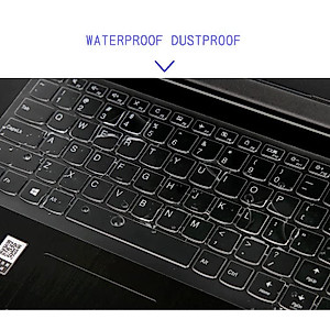 Keyboard Cover Protective Skin fits for Lenovo T15 & T15 Gen 2, T15p T15g L15 E15, E15 Gen 2, Thinkpad T570 T580 T590 E580 E590 E595 L590, Thinkpad P15v P15S P52 P52S P72 P53 P73