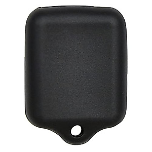 Keyless2Go Replacement for New Silicone Cover Protective Case for 4 Button Remote Key Fobs FCC CWTWB1U345 CWTWB1U331 - Black