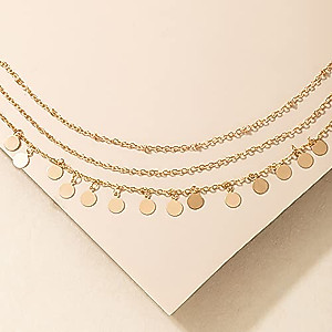 BSWAJIOJIO Mens Digital Sports Watch Beach Women's Bohemian Alloy Bracelet Accessory Dangle Earrings Set (Gold, One Size)