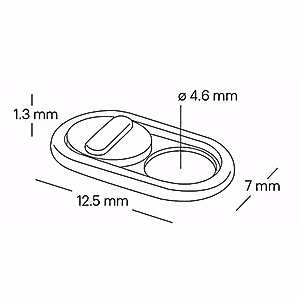 Webcam Privacy Cover for Laptop/Tablet/Smart Phone 3-Pack - Ultra Thin