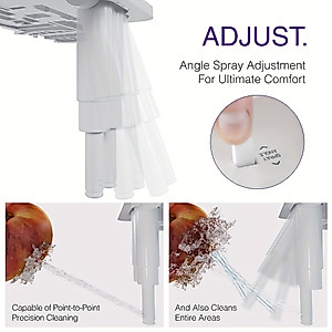 Generic Bidet Attachment for Toilet - Ultra-Slim Self Cleaning Fresh Cold Water Sprayer Bidets for Existing Toilets Seat with Dual Nozzle for Feminine and Posterior Wash, 24062212