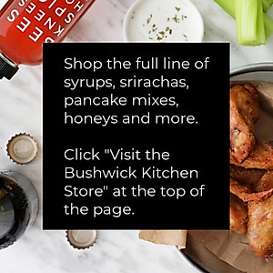 Bushwick Kitchen Bees Knees Spicy Honey, Natural Gourmet Honey Infused with Chili Peppers, 13.5 Ounces