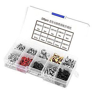 Ufolet Motherboard Screws, Motherboard Mounting Screws, Stable Performance Lightweight No Programming Portable for Mobile Network Terminal Equipment Computer