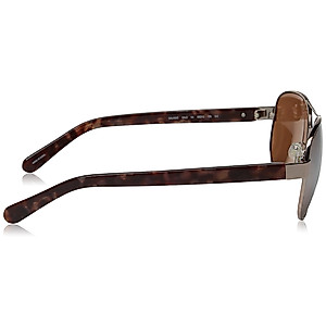 Kate Spade New York womens Dalia 2 Sunglasses, Rose Gold & Brown Rose Mir, 58 mm US