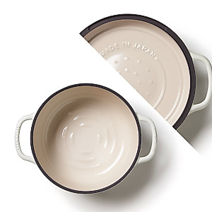 VERMICULAR Rice Cooker"RICEPOT MINI" (3Go) RP19A-WH (Seasalt White)【Japan Domestic genuine products】 【Ships from JAPAN】