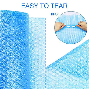 packbabol Bubble Cushioning Wrap Rolls 2-Pack, 12 Inch x 72 Feet 3/16" Air Bubble, Bubble Moving Wrap for Packing, Moving Supplies, Small business