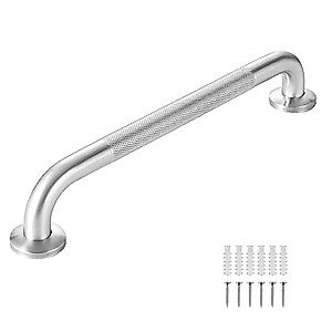 Stainless Steel Slip Shower Safety Support Handle Towel Rack for Bathroom Bathtub Kitchen Come with Mounted Screws