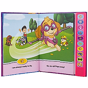 PAW Patrol - I'm Ready to Read with Skye - Interactive Read-Along Sound Book - Great for Early Readers - PI Kids