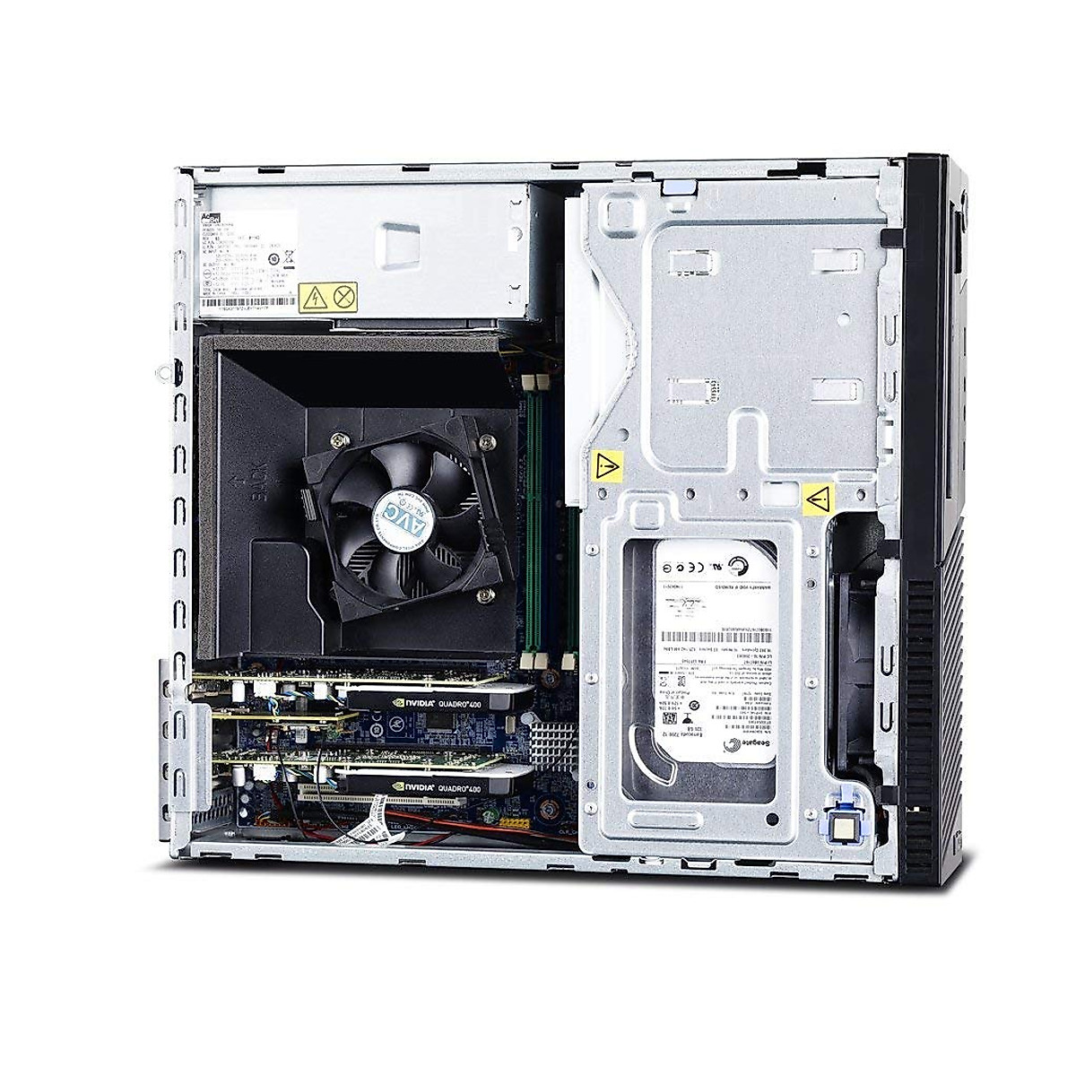 Lenovo M700 SFF Computer Desktop PC, Intel Core i5 6500 Processor, 16GB Ram, 512GB M.2 SSD, HDMI, Nvidia GT GeForce 1030 2GB DDR5, WiFi | Bluetooth, Windows 10 (Renewed)