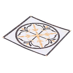 [Waterproof Tile Stickers - 20PCS Diagonal Self-Adhesive Floor Stickers for Living Room Decor - DIY Waterproof Floor Decoration Stickers]