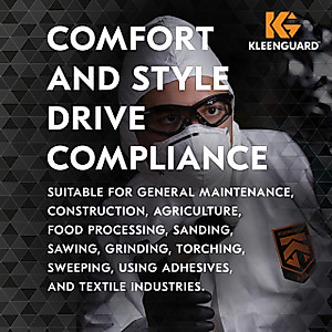 Kleenguard™ 3300 Series N95 Particulate Respirator (54625), RA3315 Molded Cup Style, NIOSH-Approved, Regular Fit, White (20 Respirators/Box)